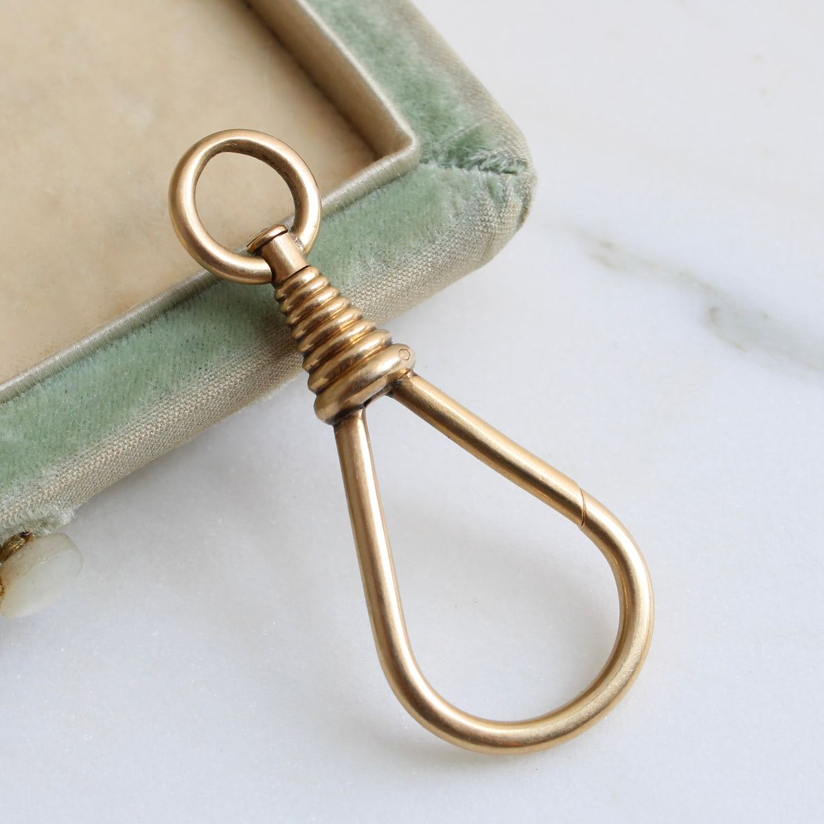 Antique Gold Extra Large Swivel Charm Holder Dog Clip – The Eden Collective